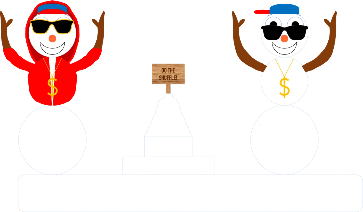 The Snowman Shuffle | TCC's Santa Claus Parade Wiki | Fandom