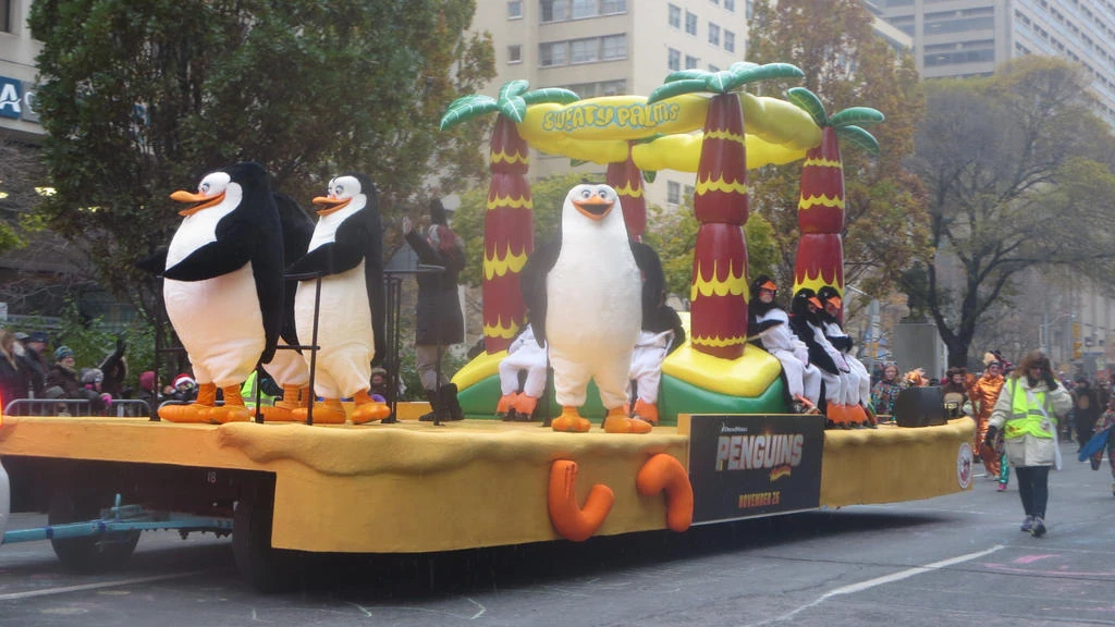 Penguins Of Madagascar | Toronto Santa Claus Parade Wiki | Fandom