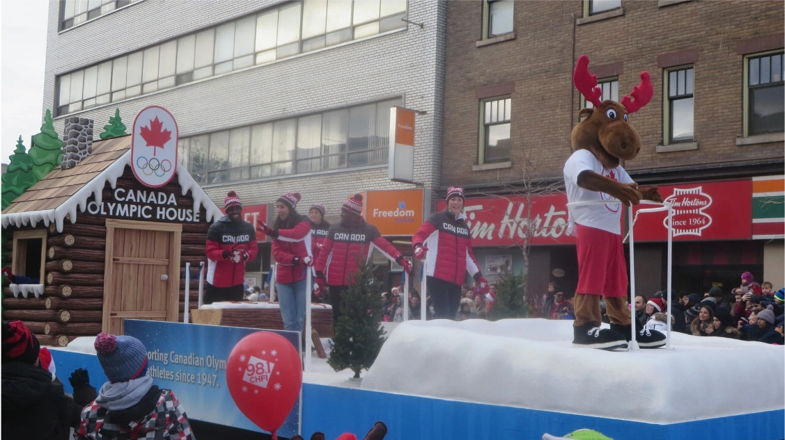 The Olympic Games | Toronto Santa Claus Parade Wiki | Fandom
