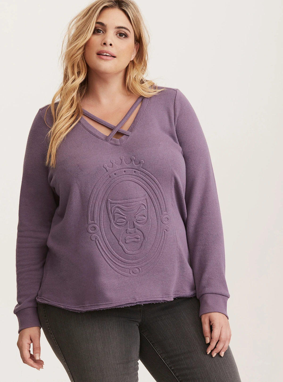 Disney Villains Magic Mirror Sweatshirt | Torrid Pop Culture Clothing ...