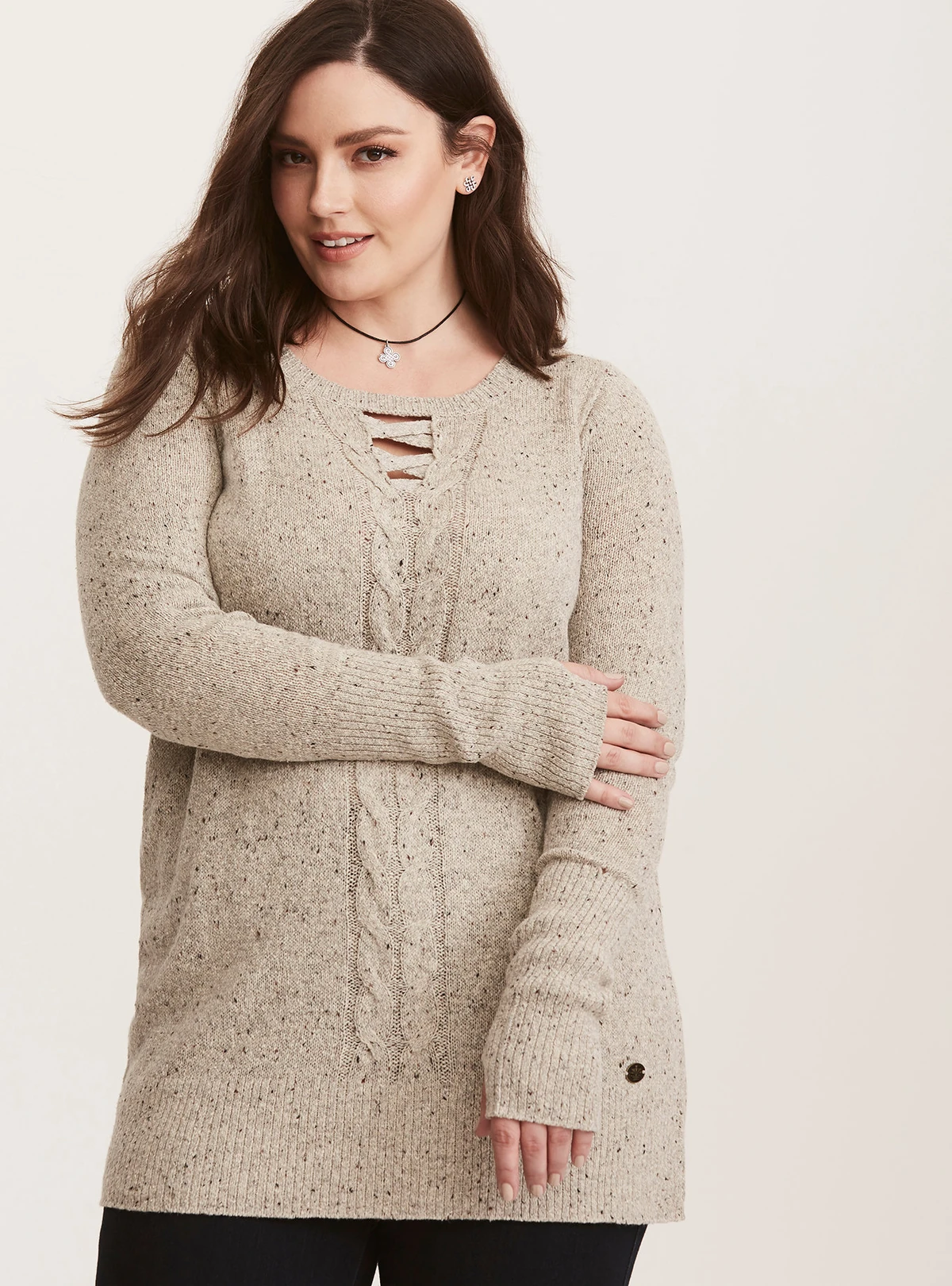Outlander Cable Knit Tunic Sweater | Torrid Pop Culture Clothing Wiki ...