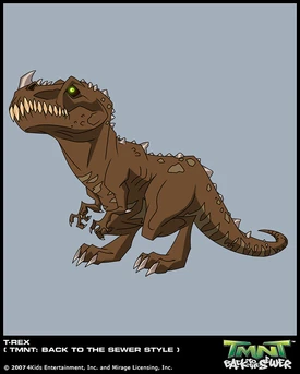 Tyrannosaurus rex | Tortuga Ninja Wiki | Fandom