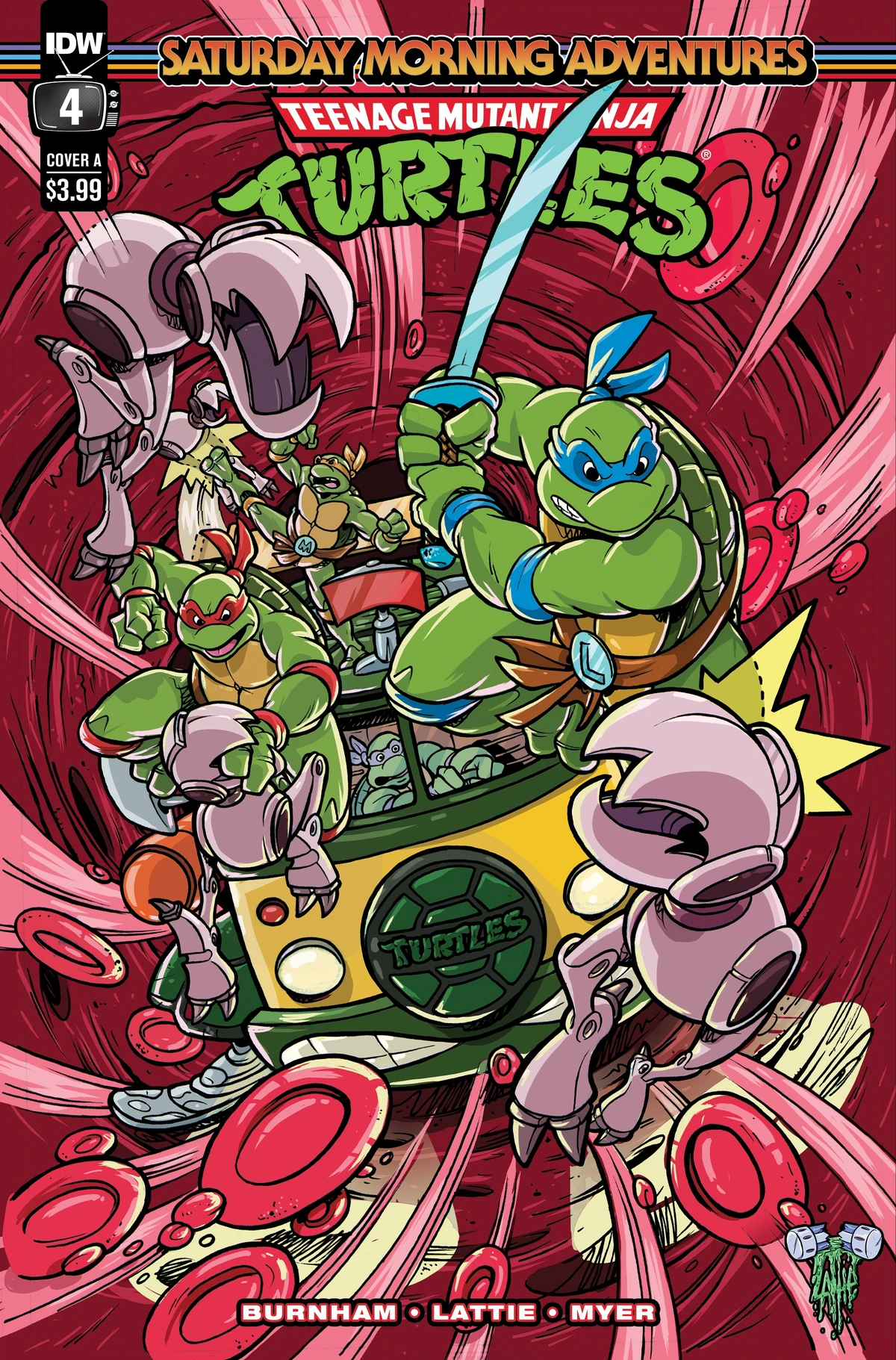 Teenage Mutant Ninja Turtles: Saturday Morning Adventures Vol 1 4 ...