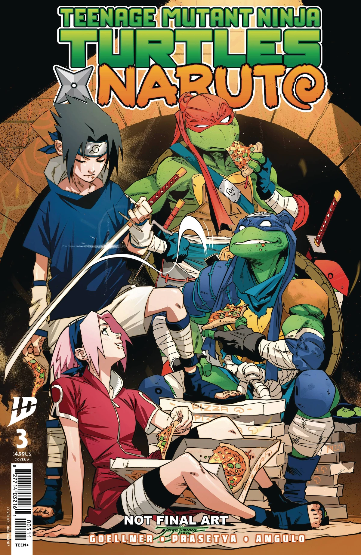 Teenage Mutant Ninja Turtles x Naruto Vol 1 3 | Tortuga Ninja Wiki | Fandom