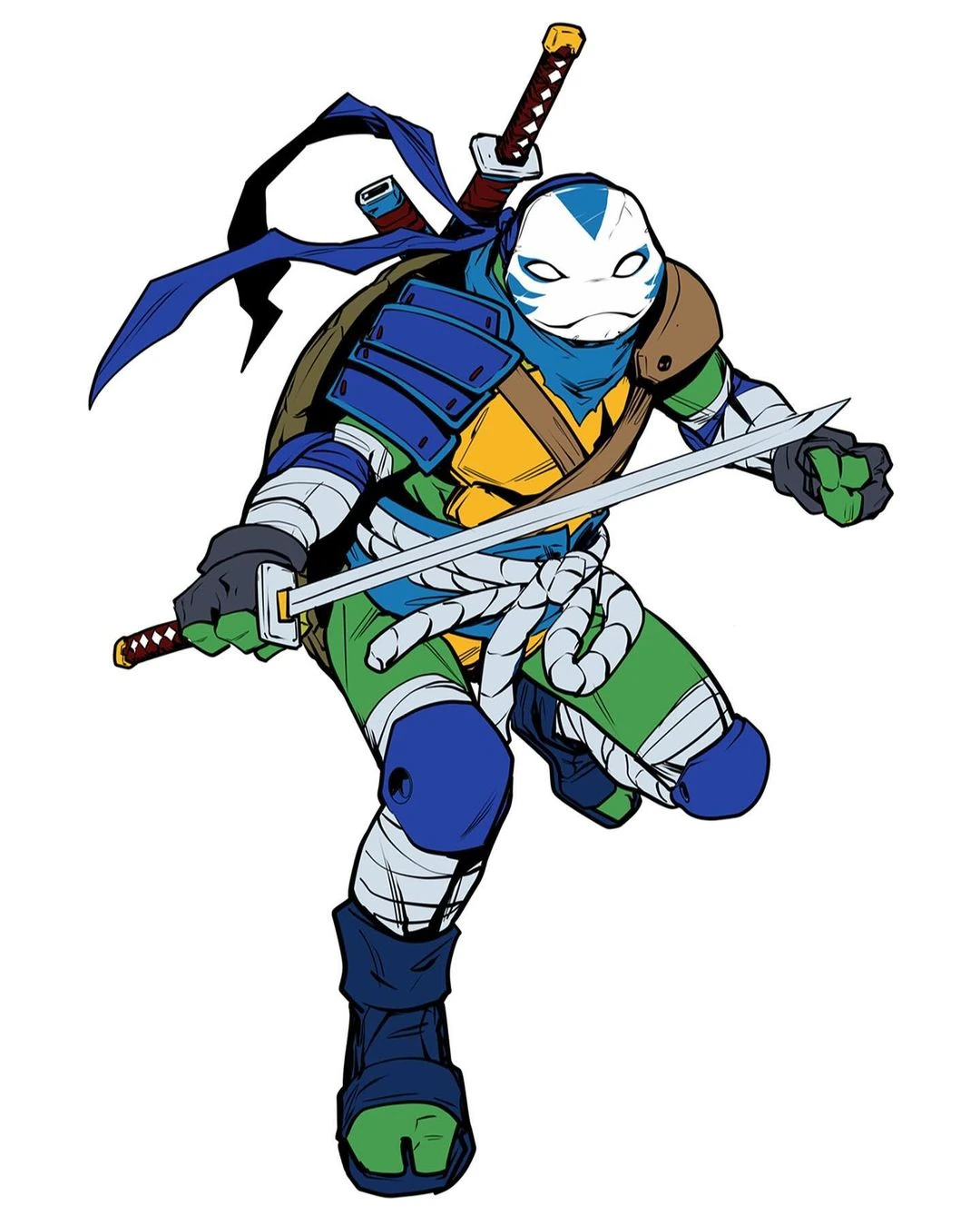 Leonardo (TMNT x Naruto) | Tortuga Ninja Wiki | Fandom