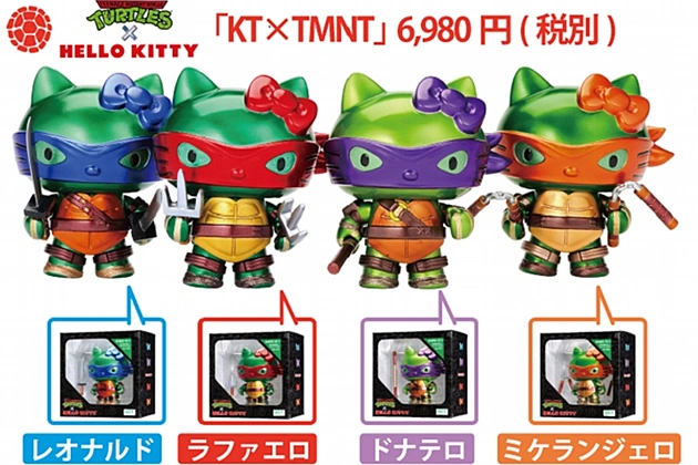 Teenage Mutant Ninja Turtles × Hello Kitty | Tortuga Ninja Wiki | Fandom