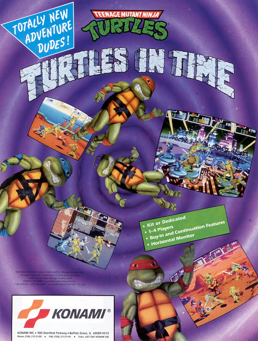 Teenage Mutant Ninja Turtles: Turtles in Time (videojuego) | Tortuga ...
