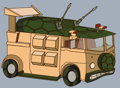 Turtle Van (TMNT 1987) | Tortuga Ninja Wiki | Fandom