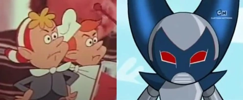 Robotboy tries to kill a gorilla/gets caught by Snap and Crackle ...