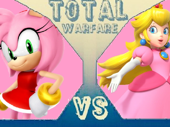 Amy Rose Vs. Princess Peach | Total Warfare Fanon Wikia | Fandom