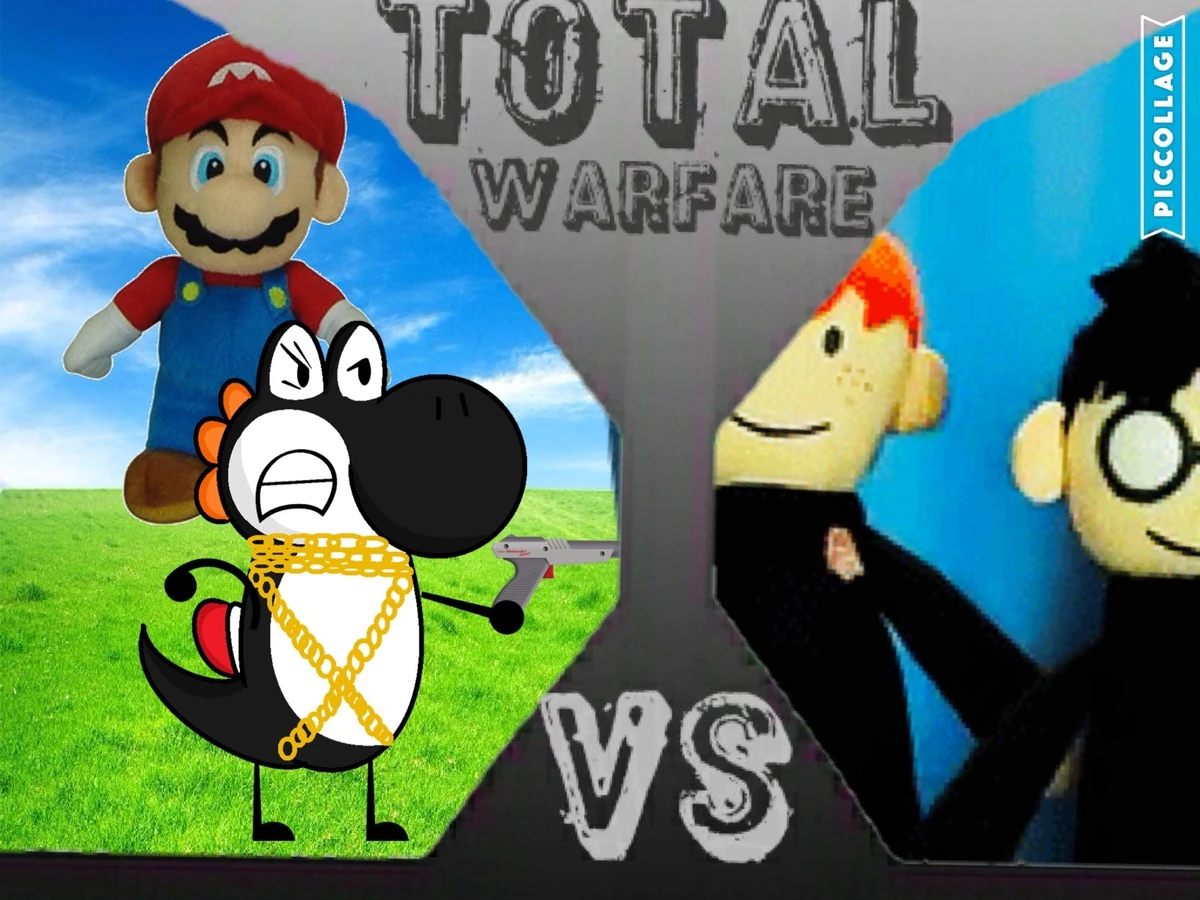 Mario & Black Yoshi (SuperMarioLogan) VS Harry and Ron ...