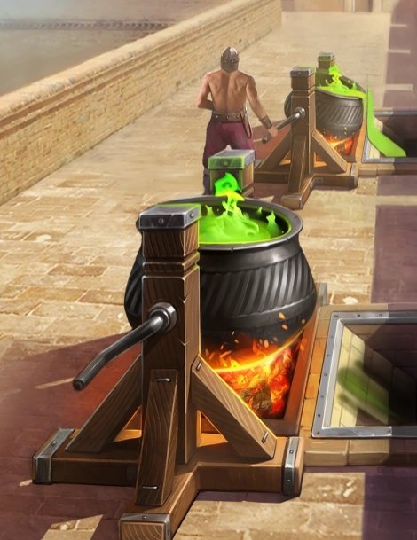 Boiling oil | Total Battle Wiki | Fandom