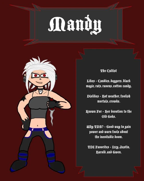 Mandy | Total Drama Comeback Wiki | Fandom