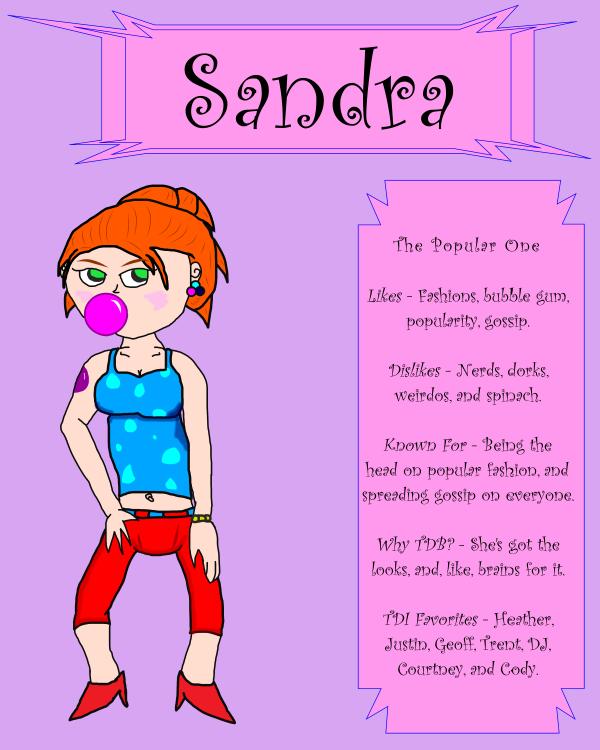 Everyone And Sandra Total Drama Comeback Wiki Fandom