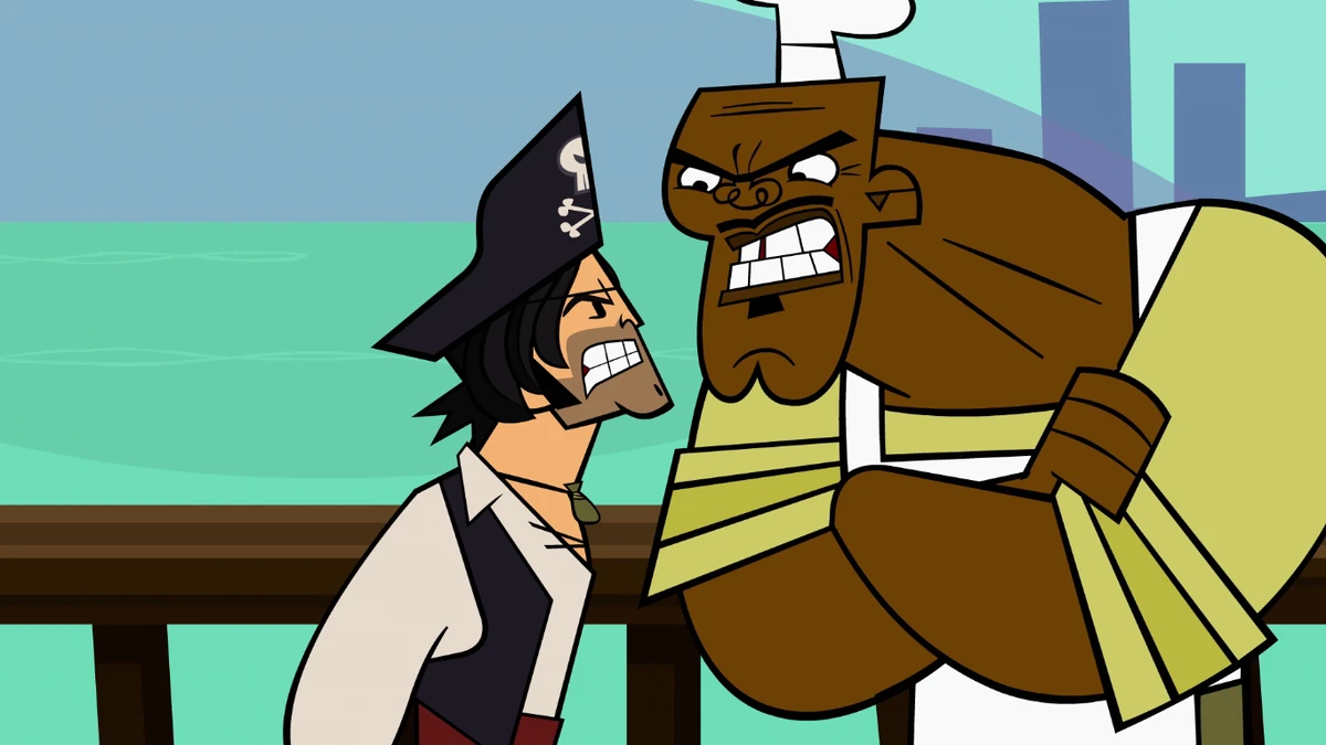 Chef Hatchet and Chris | Total Drama Wiki | Fandom