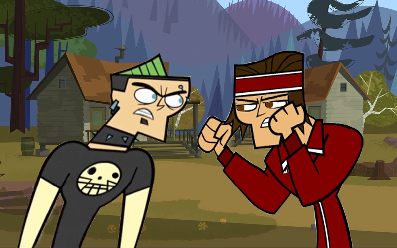 Tyler e Duncan | Total Drama Roleplay BR. Wiki | Fandom