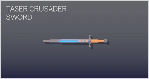 Taser Crusader Sword | Totally Accurate BattleGrounds Wiki | Fandom