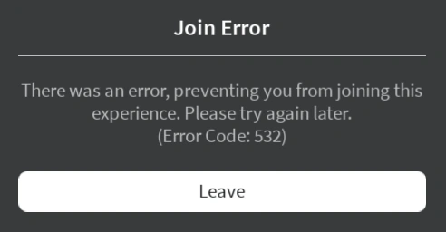 Error Code 532 | TotallyElijah's Error Codes Wiki | Fandom
