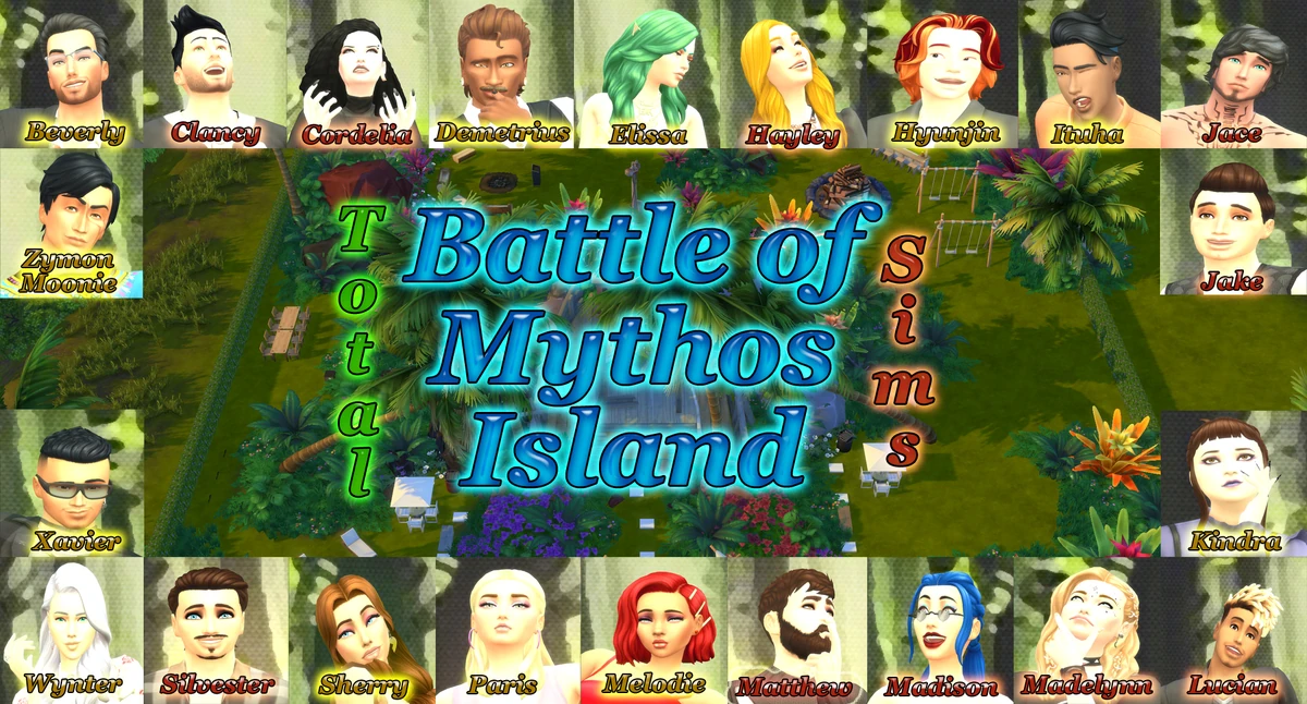 Sims 4 Season 24: Total Sims Battle Of Mythos Island | TotalSimsSeries ...
