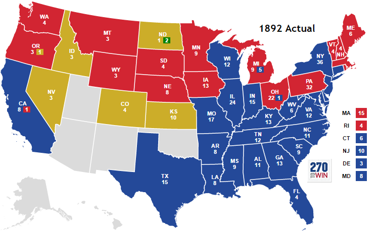 United States presidential election, 1892 | Historica Wiki | Fandom