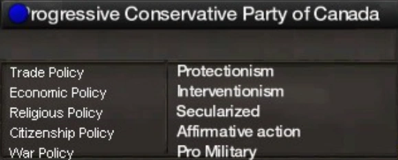 Progressive Conservative Party of Canada | Historica Wiki | Fandom