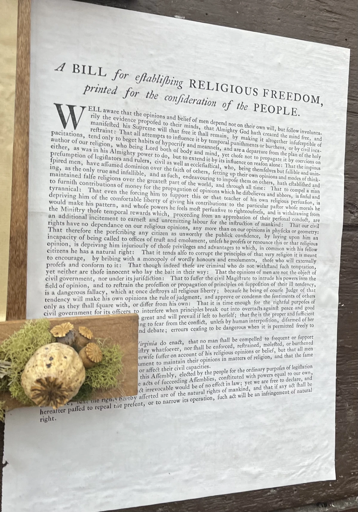 Virginia Statute for Religious Freedom | Historica Wiki | Fandom