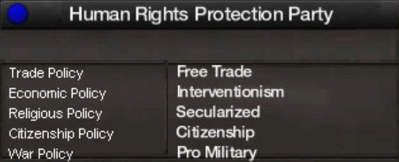 Human Rights Protection Party | Historica Wiki | Fandom