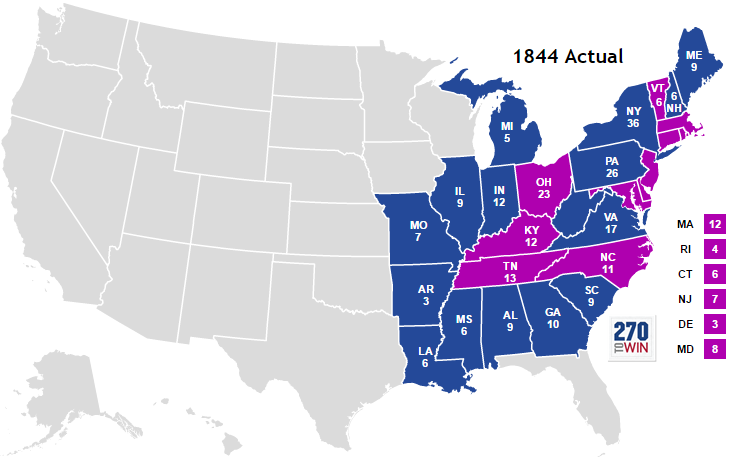 United States presidential election, 1844 | Historica Wiki | Fandom
