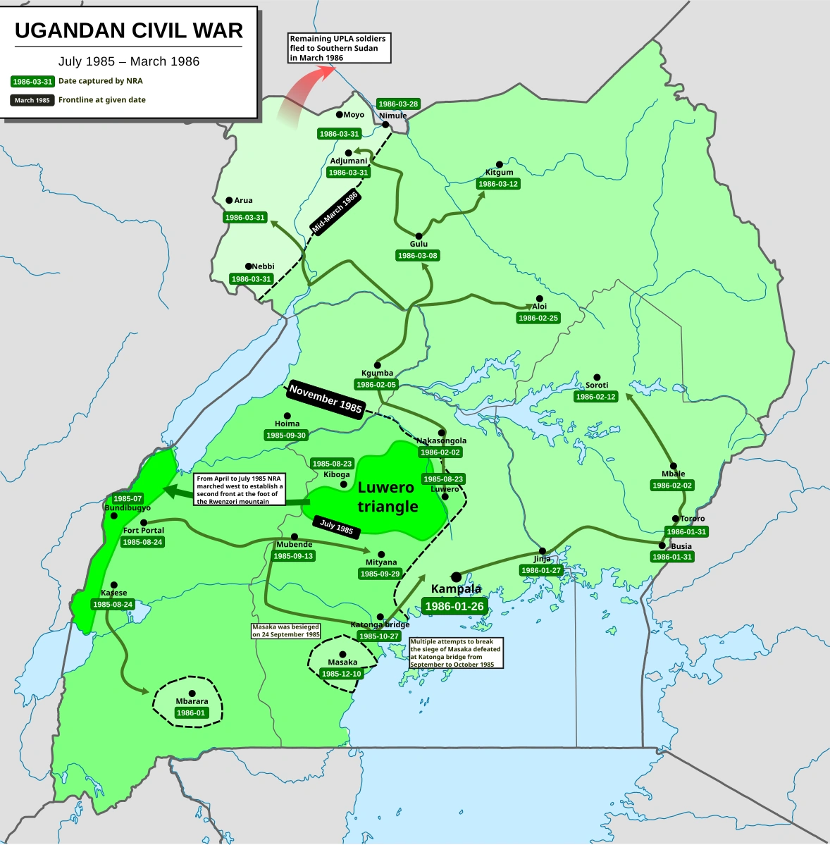 Ugandan Bush War | Historica Wiki | Fandom