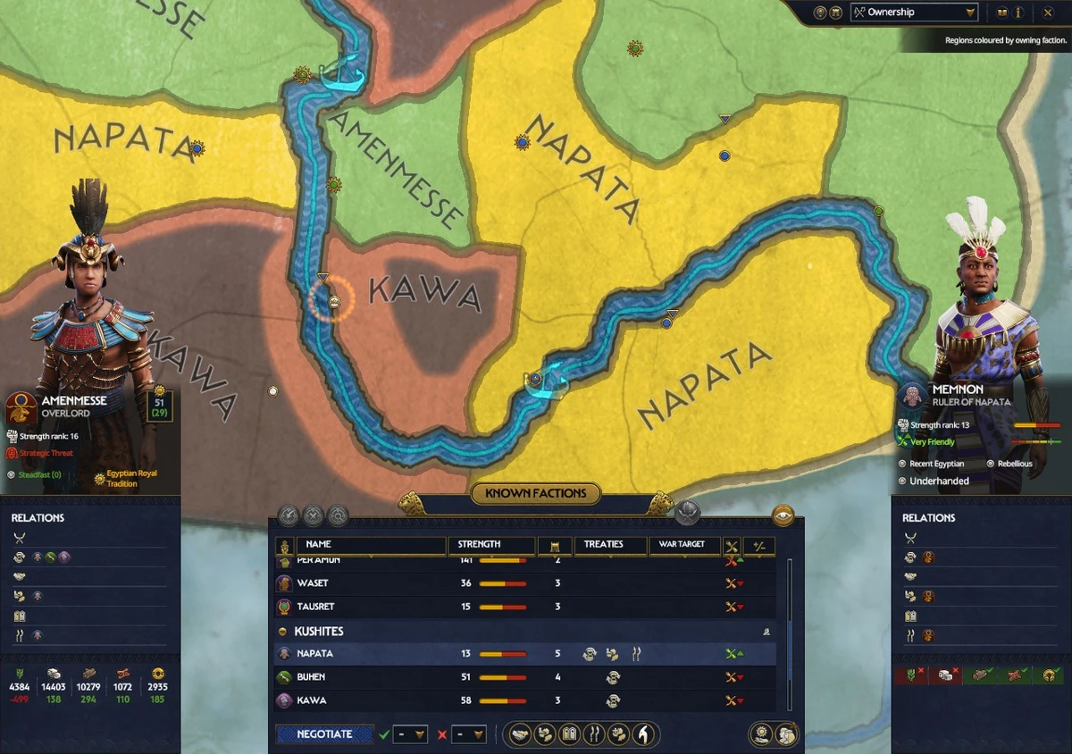 Diplomacy (Total War: Pharaoh) | Total War Wiki | Fandom