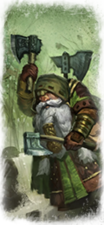 Warhammer Dwarf Ranger Art