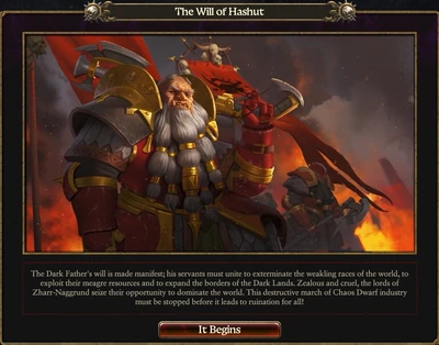 The Will of Hashut - Total War: WARHAMMER Wiki
