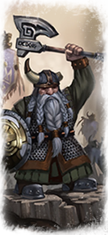 Dwarf Warrior Warhammer