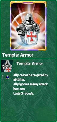 Templar Armor | Totemica: Esper Chronicles Wiki | Fandom