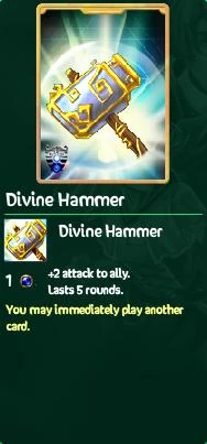 Divine Hammer | Totemica: Esper Chronicles Wiki | Fandom