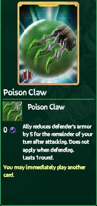 Poison Claw | Totemica: Esper Chronicles Wiki | Fandom