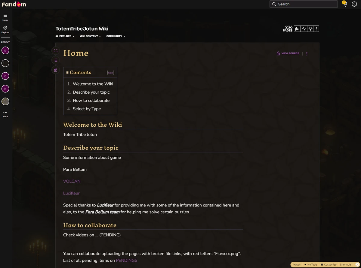 Wiki Theme Proposal | TotemTribeJotun Wiki | Fandom