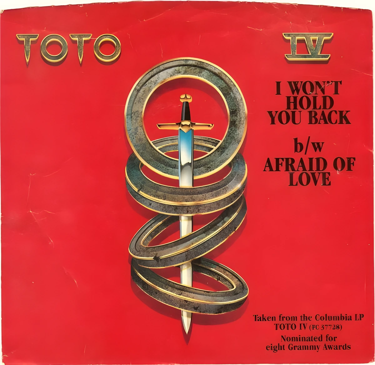 I Won't Hold You Back | Toto (Music Band) Wiki | Fandom