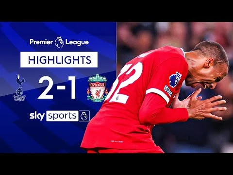 Tottenham Hotspur 2-1 Liverpool (2023-24 Premier League) | Tottenham ...