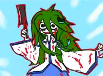 Sanae Kochiya (KKHTA) | Touhorror Teahouse Wiki | Fandom