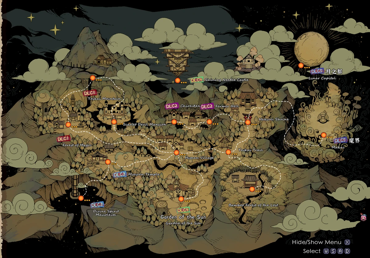 Locations | Touhou Mystia's Izakaya Wiki | Fandom