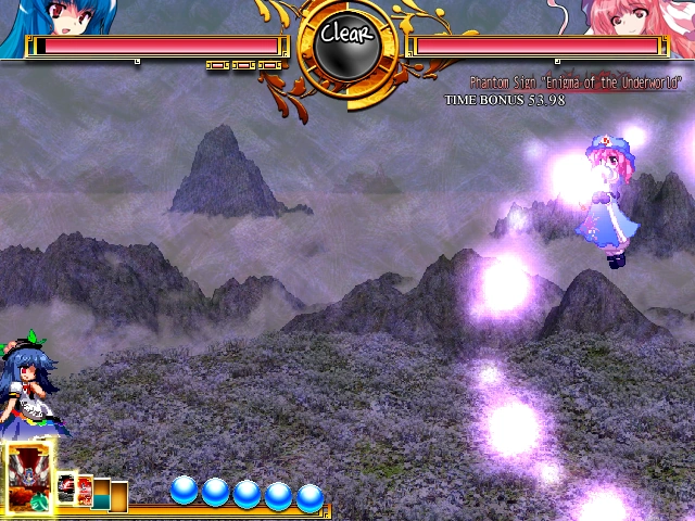 Scarlet Weather Rhapsody: Yuyuko Saigyouji's Story Mode Spell Cards ...