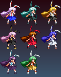 Scarlet Weather Rhapsody/Characters/Reisen Udongein Inaba | Touhou Wiki ...