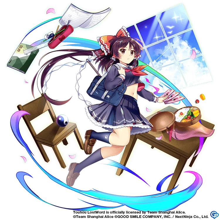 Reimu Hakurei/Costume Profiles | Touhou: Lost Word Wiki | Fandom