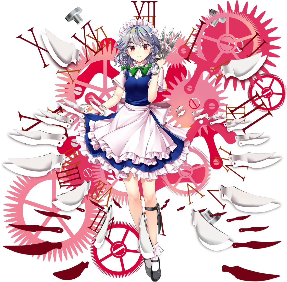 Sakuya Izayoi (Scarlet) | Touhou: Lost Word Wiki | Fandom