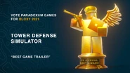 Tower Defense Simulator Award Nominations | Tower Defense Simulator ...
