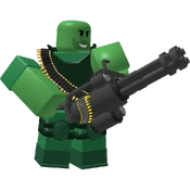 Golden Minigunner | Tower Defense Simulator Wiki | Fandom