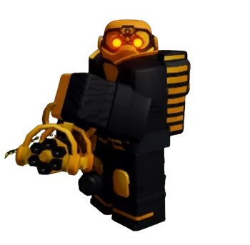 Golden Minigunner | Tower Defense Simulator Battlefield Wiki | Fandom