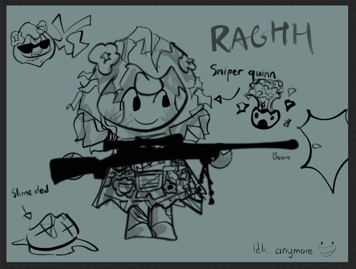 User blog:Geogoofyperson/So uhh i drew sniper quinn | Tower Heroes Wiki ...