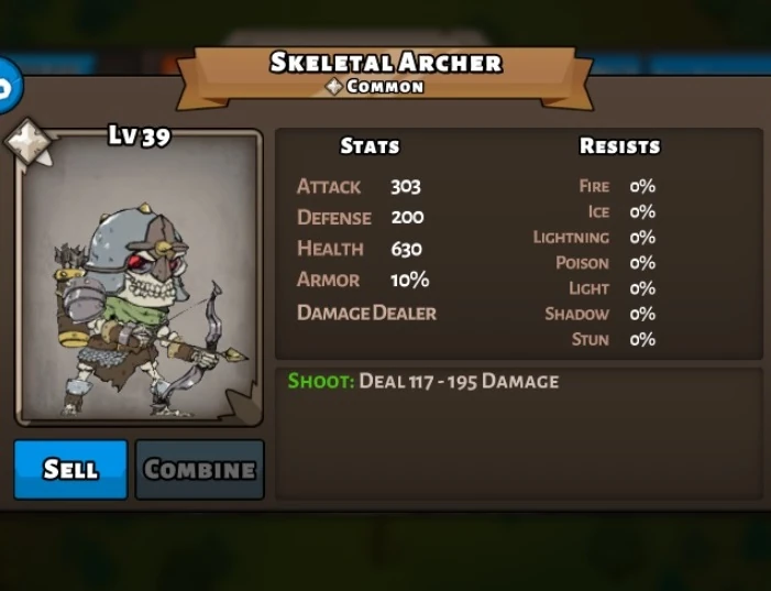 Skeletal Archer | Tower Keepers Wiki | Fandom